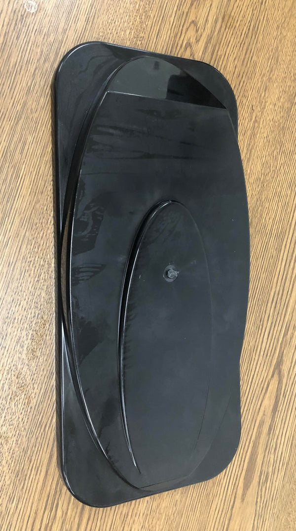 CAB FABY Slush Machine Flat Bowl Lid, BLACK, Without Lights - Parts Guru